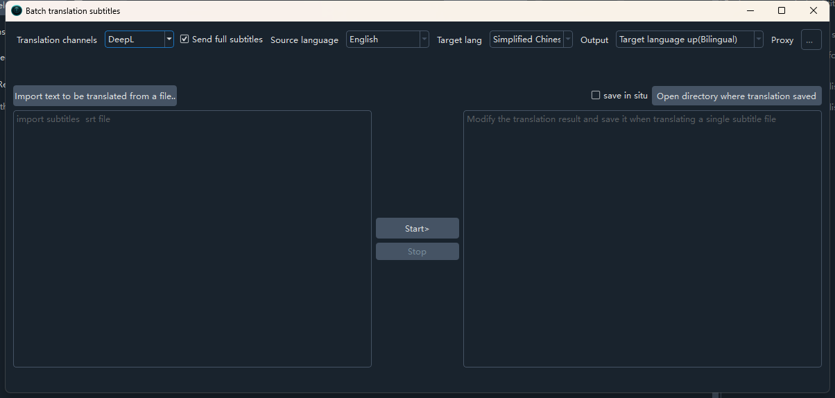 Pyvideotrans – omfoss
